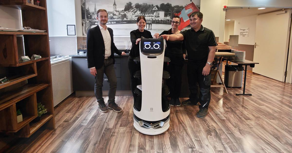 Serviceroboter im Walhalla Hotel in Zürich | ODEON